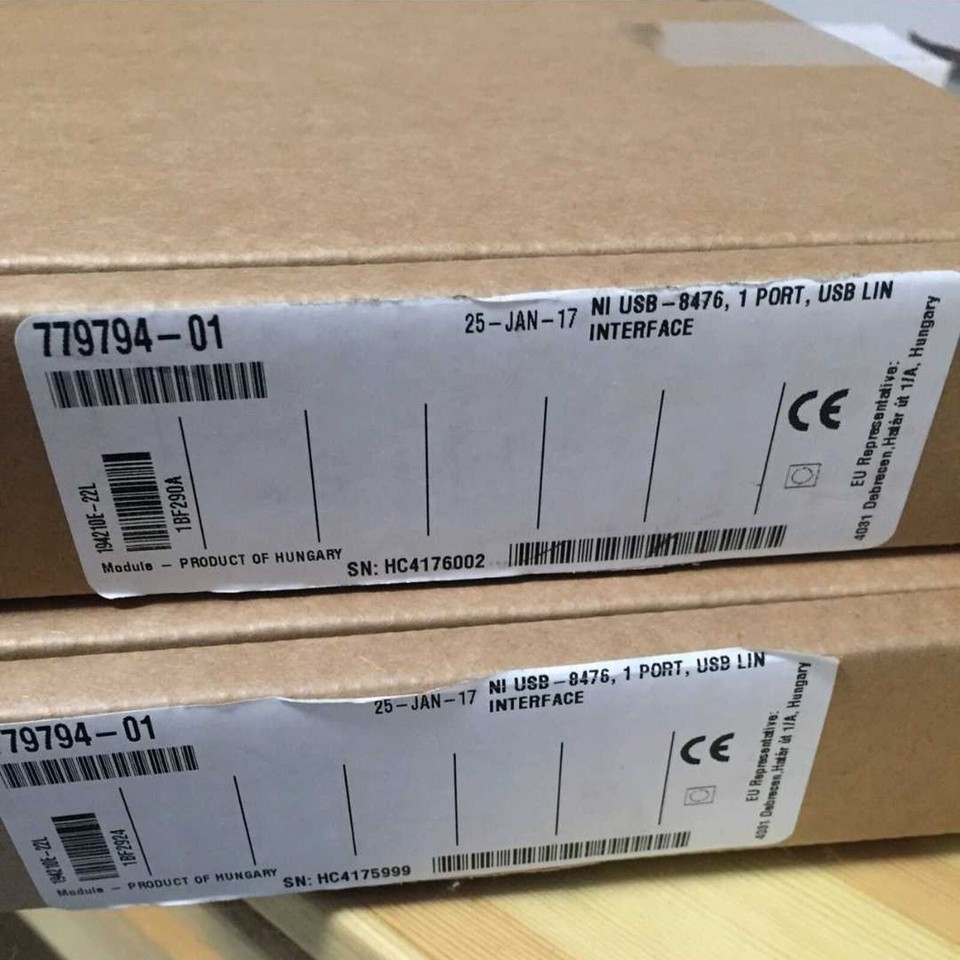 New in Box National Instruments USB-8476 LIN Interface Device 1-Port ...