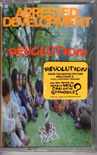 NEW Arrested Development Revolution 1992 Cassette Tape Album Hiphop Rap ...