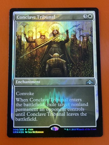 1x Conclave Tribunal | FOIL FNM | Guilds of Ravnica | MTG Magic Cards ...