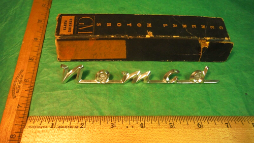 BK60 Chevrolet Nomad Tailgate Emblem Vintage Metal Script 1957 ...