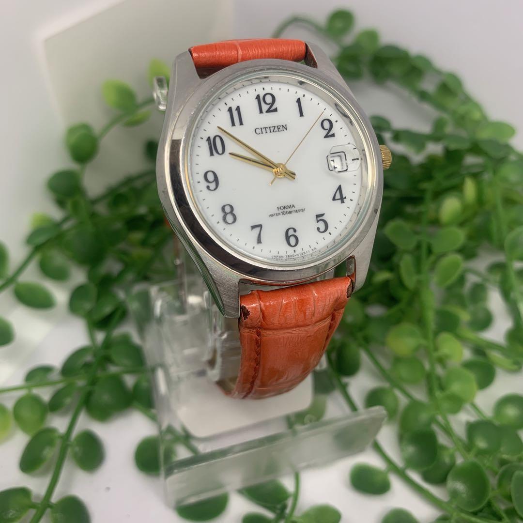CITIZEN FORMA 7820-H06808 Eco Drive date Round Water Resist CITIZEN FORMA 7820-H06808 Eco Drive date Round Water Resist