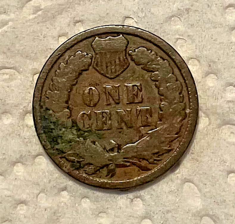 1885 Indian Head 1 Cent Exact Coin Shown ~ Circulated ~ NOT cleaned ...