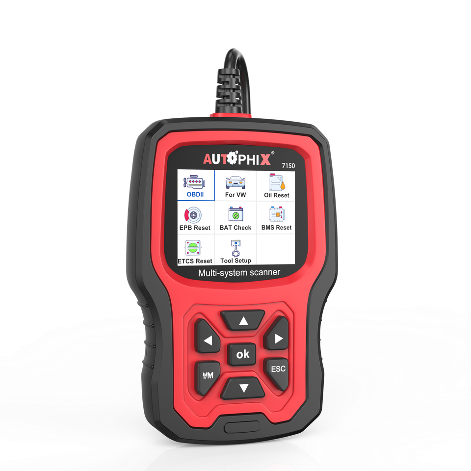 For Ford Car OBD2 Scanner Full Systems Code Reader ABS SRS Reset ...