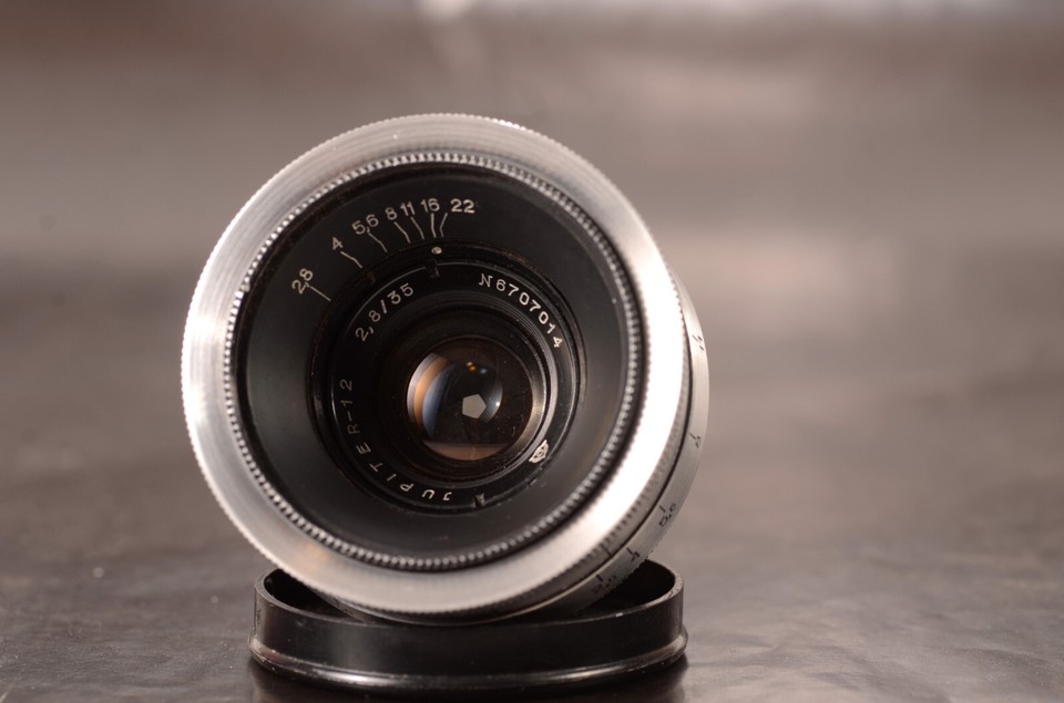 Serviced CLA ⭐ JUPITER 12 2.8 35mm RED P, BIOGON, L39 LTM Leica Wide ...