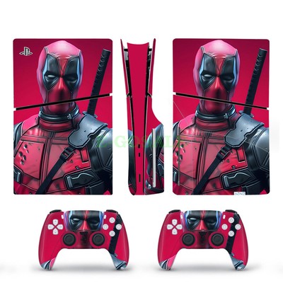 HOT AUS Deadpool For PS5 Slim Standard Disc Console Control Skin ...