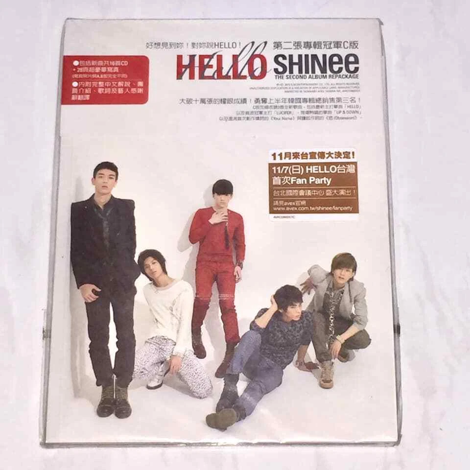 Shinee Hello Album Cover
