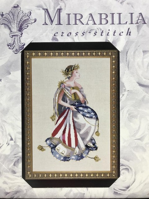 Mirabilia Cross Stitch Pattern Only MD64 Queen of Freedom for sale ...