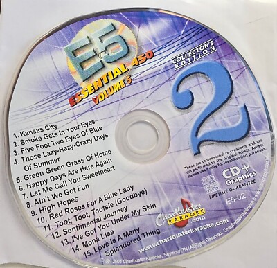 E5 2 ESSENTIAL CHARTBUSTER KARAOKE LOT VA | eBay