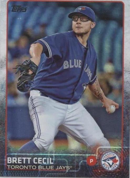 2015 Topps - Brett Cecil #464 Rainbow Foil for sale online | eBay