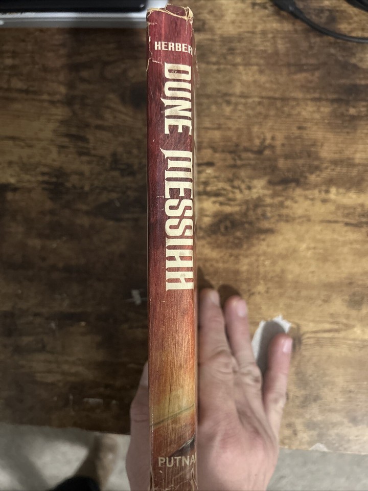 Dune Messiah - Frank Herbert - 1st Edition - Putnam Hardcover & Dust ...