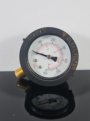 Pressure Gauge 0-60 PSI 190058 Replacement for Pentair Pool/ Spa ...