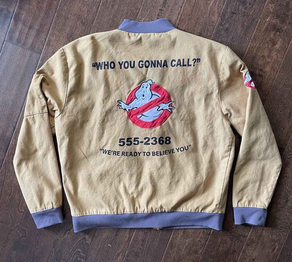 Ghostbusters Jackets Mens Spirit Halloween Costume Cosplay Name Venkman Size L | eBay