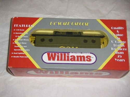 Williams Electric Trains CSX N5C Porthole Lighted Caboose #2749 w/Box #CAB138 | eBay