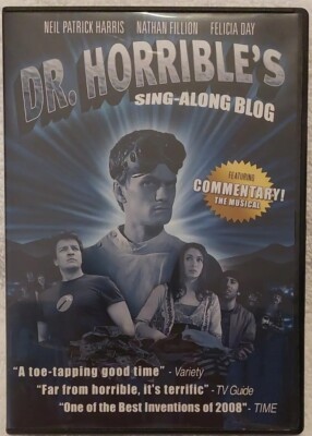 Dr. Horribles Sing-Along Blog (2008 Mutant Enemy DVD NR, Josh Whedon ...