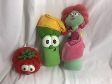 Gund Veggie Tales Junior Asparagus Backpack Clip Plush for sale online ...