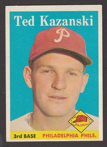 1958 TOPPS BASEBALL # 36 TED KAZANSKI INV J1766 | eBay
