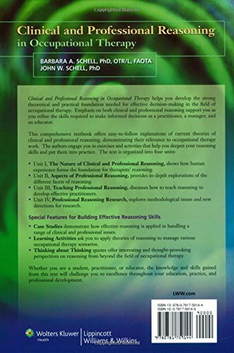 Clinical and Professional Reasoning in Occupational Therapy ...