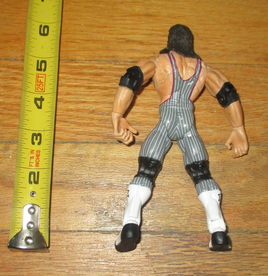 1999 WCW NWO Marvel Toy Biz Bret Hitman Hart Ring Masters Wresting ...