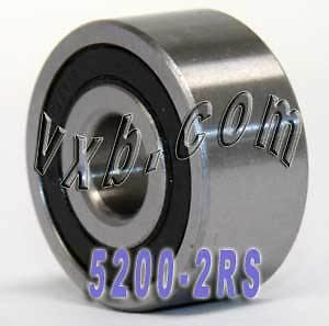 5200-2RS Angular Contact Sealed 10x30x14.3 Ball Bearing | eBay