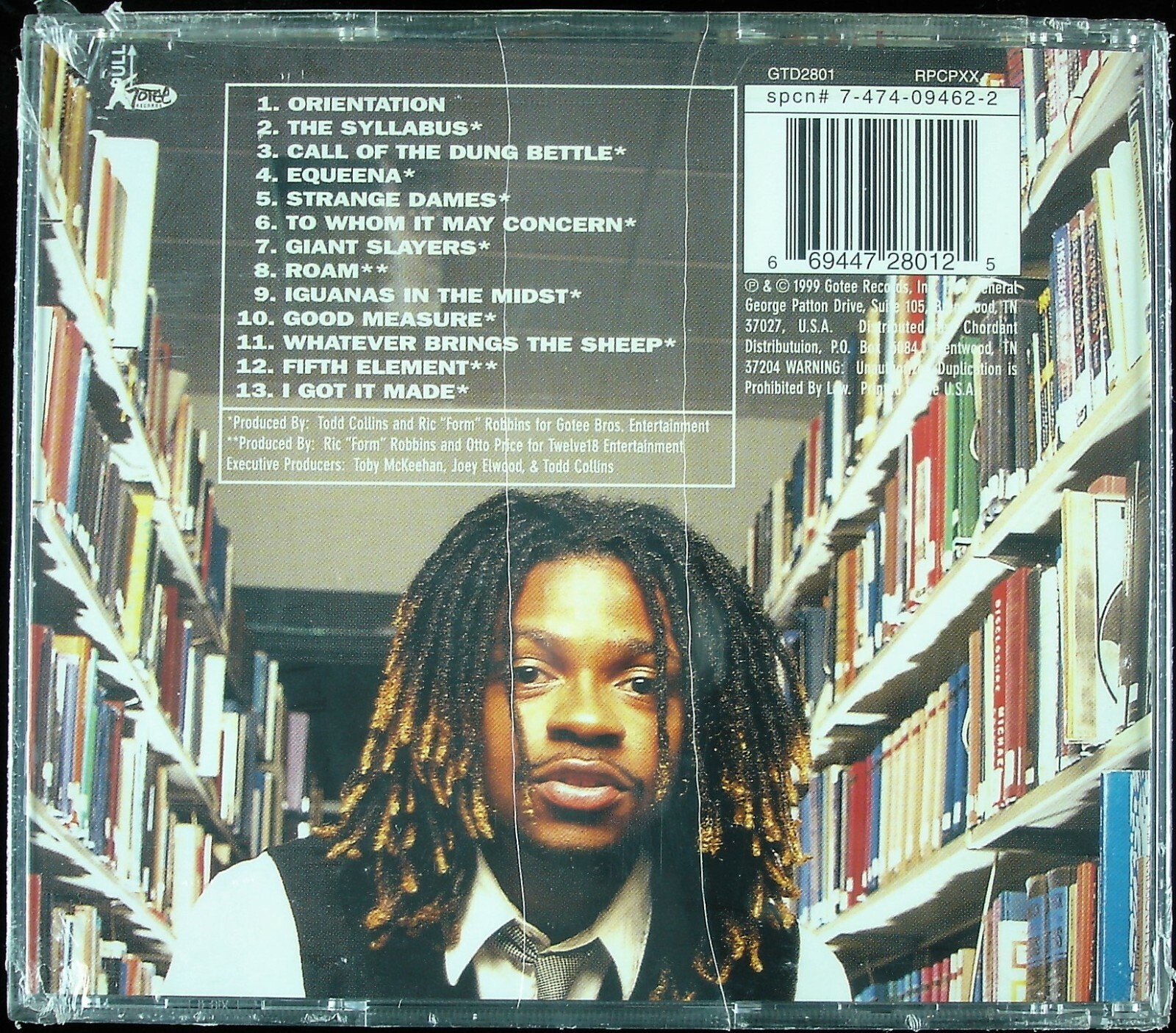 KNOWDAVERBS "THE SYLLABUS" 1999 CD ALBUM 13 TRACKS HIP HOP ~RARE ...