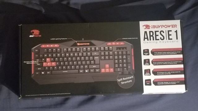 iBuyPower Ares E1 Membrane Gaming Keyboard for sale online | eBay