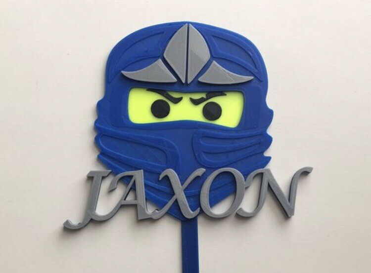 Ninja Mask Inspired by Ninjago Custom Cake Topper | eBay