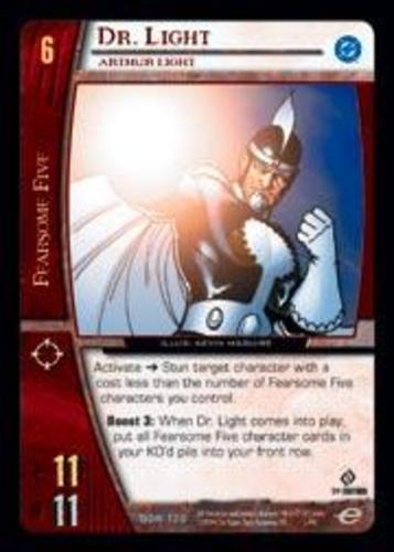 VS System: Dr. Light, Arthur Light [Played] DC Origins TCG CCG Classic ...