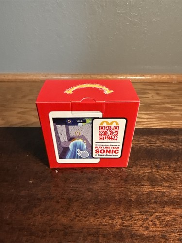 McDonald’s #5 Sonic the Hedgehog 3 Knuckles Red Roller Happy Meal Toy ...
