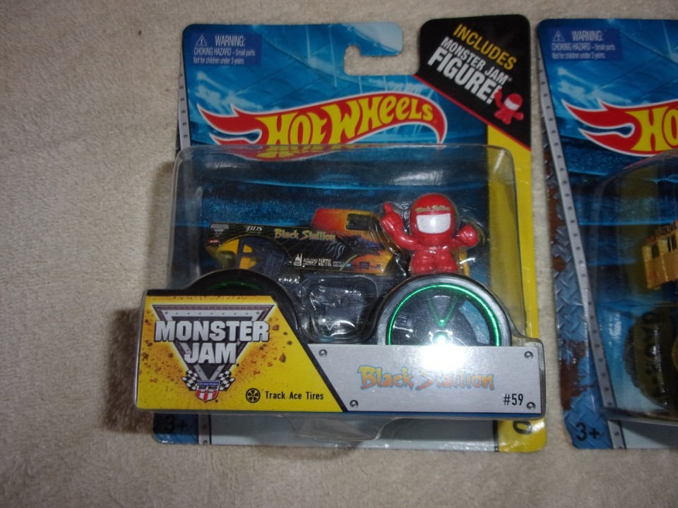 Hot Wheels Monster Jam Trucks X3 in Blister Packs 2013 | eBay