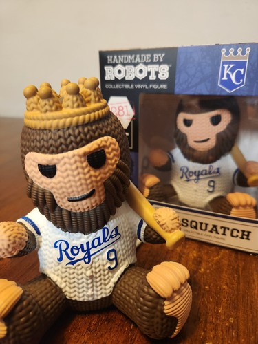 KC Royals Pasquatch Vinyl Figure - Handmade By Robots MLB Baseball 8/31 ...