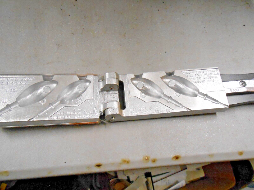 3321 Do-It Style H Head Jig Mold # & 4 oz | eBay