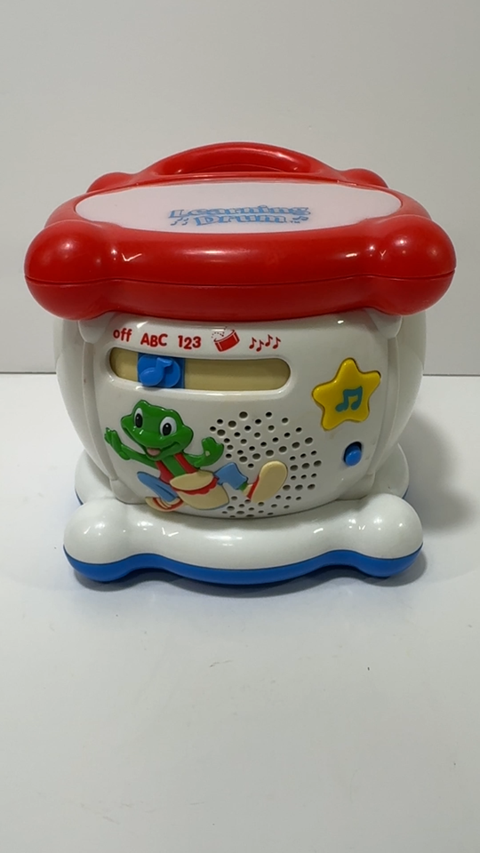 Leap Frog Leapfrog Learning Drum White Educational Musical Lights Sound ...