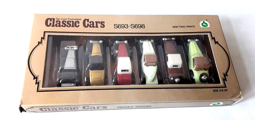 Made in Hong Kong DieCast Fastwheel Classic Cars S693-S698 Benz ...