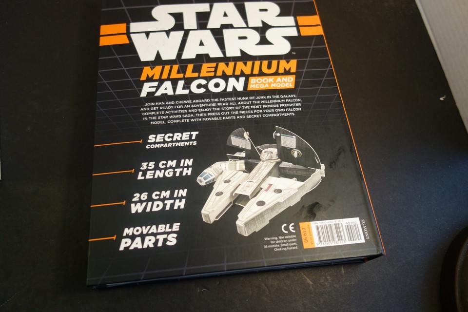 Star Wars Millennium Falcon Book and Mega Model by Lucasfilm Ltd ...