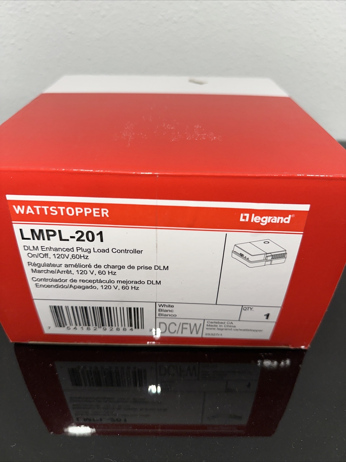 Legrand Wattstopper LMPL-201 DLM Enhanced PlugLoad Controller, On/Off ...