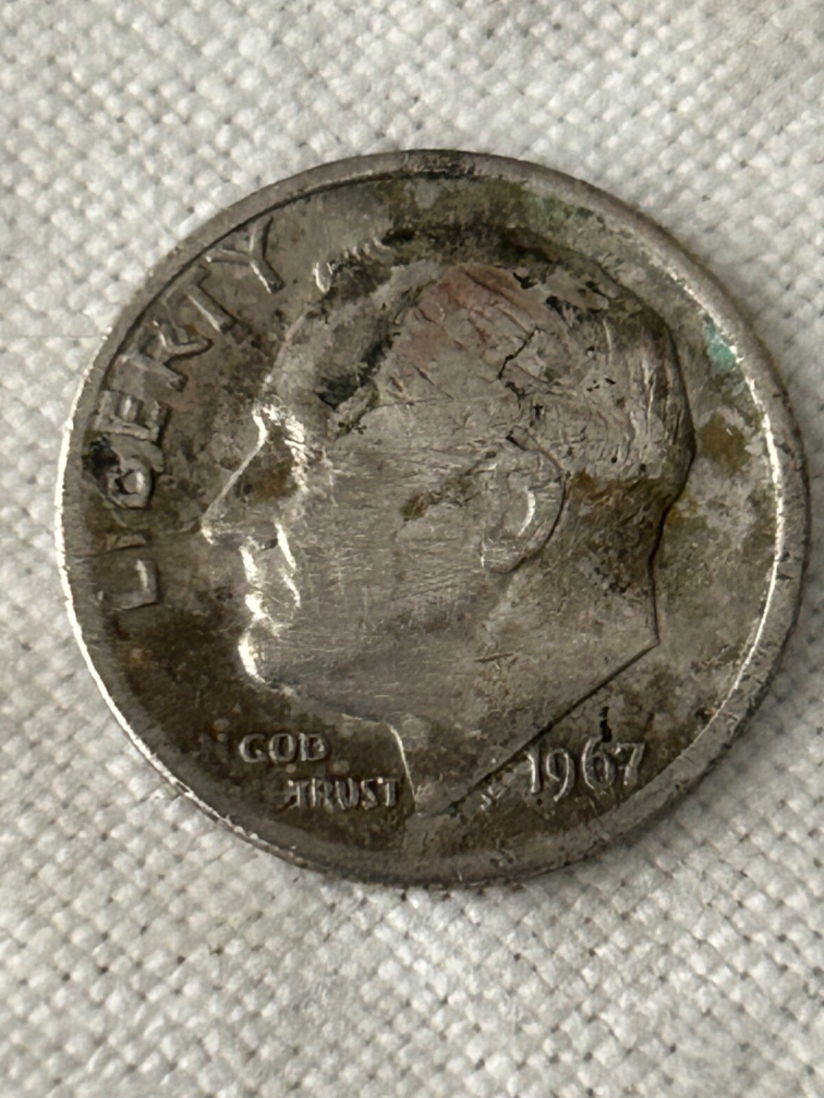 1967 Dime No Mint Mark. Error Coin | eBay