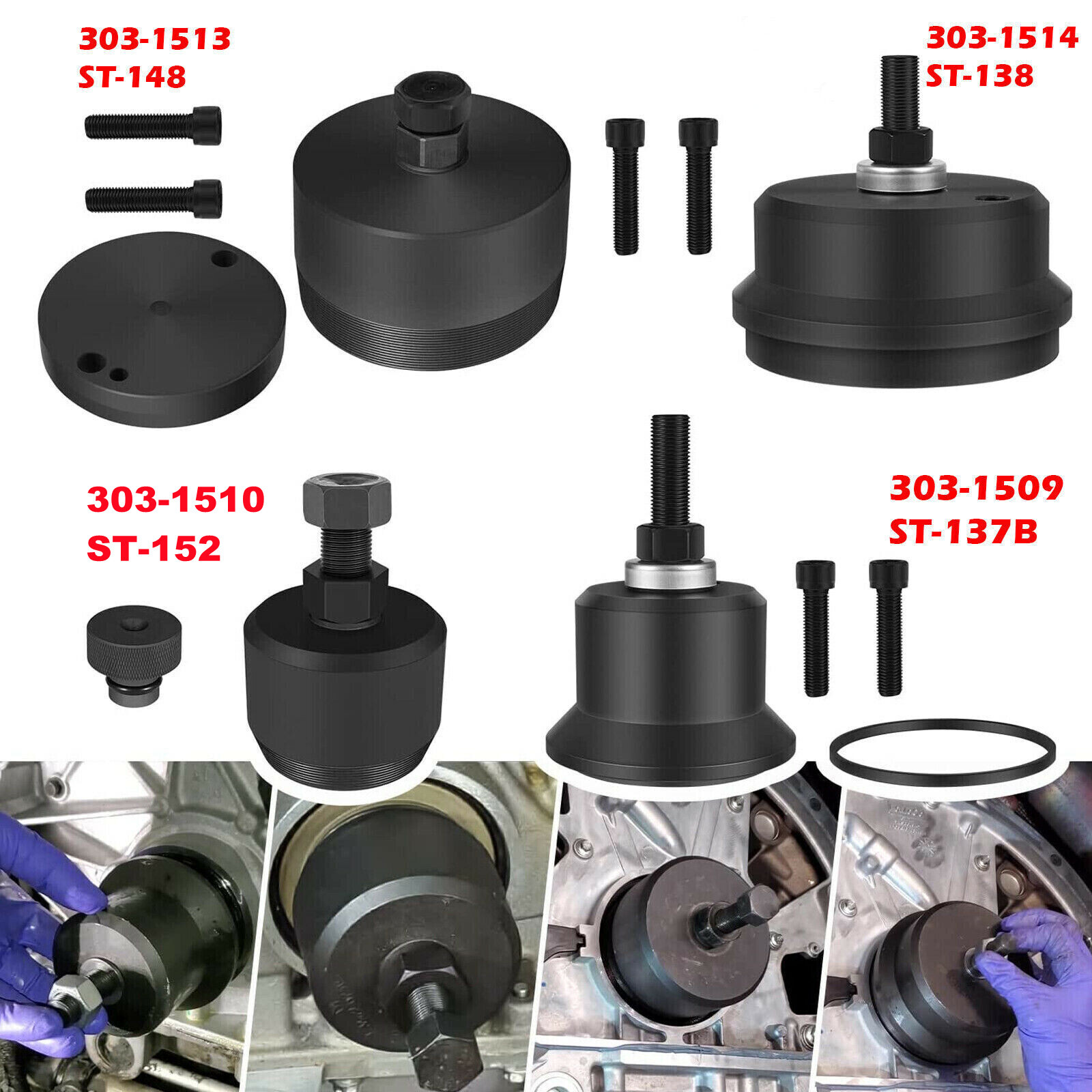 6.7L Powerstroke Front & Rear Crank Seal Installer Remover Master Set ...