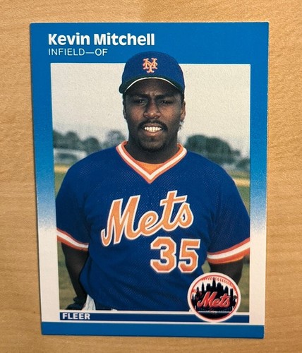 Kevin Mitchell 1987 Fleer Rookie Card #17, NM-MT | eBay