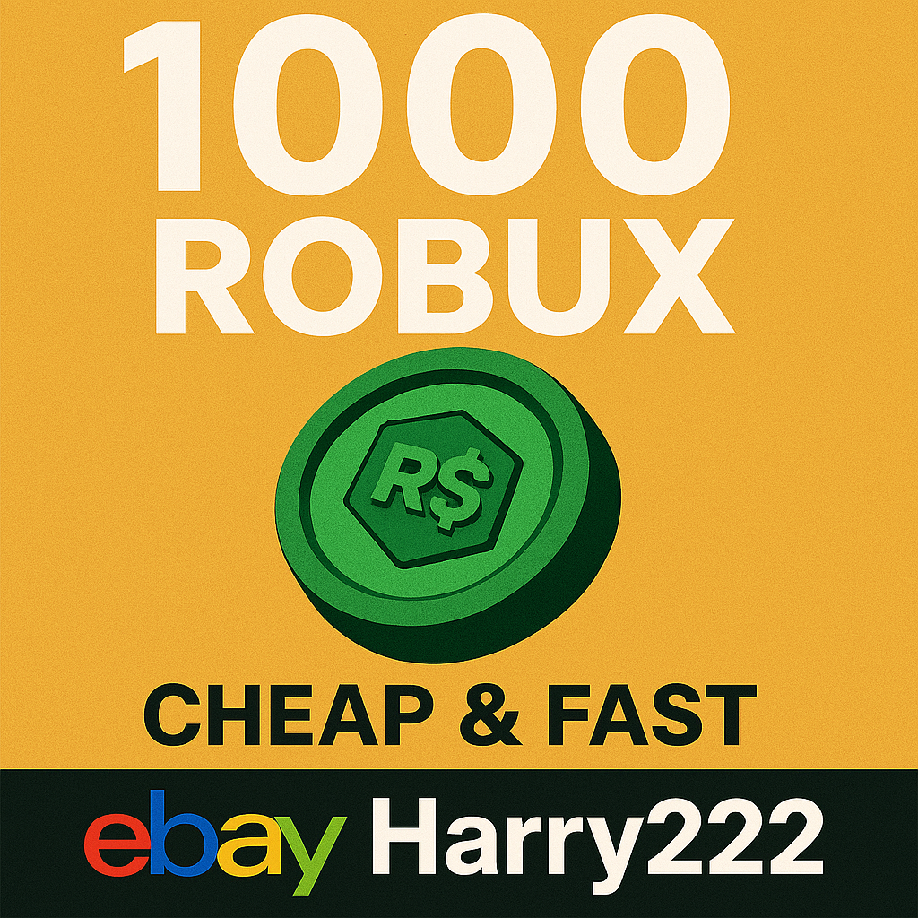 1000 (1k) ROBUX | TAX INCLUDED (1430 GAMEPASS) | READ DESC | eBay UK