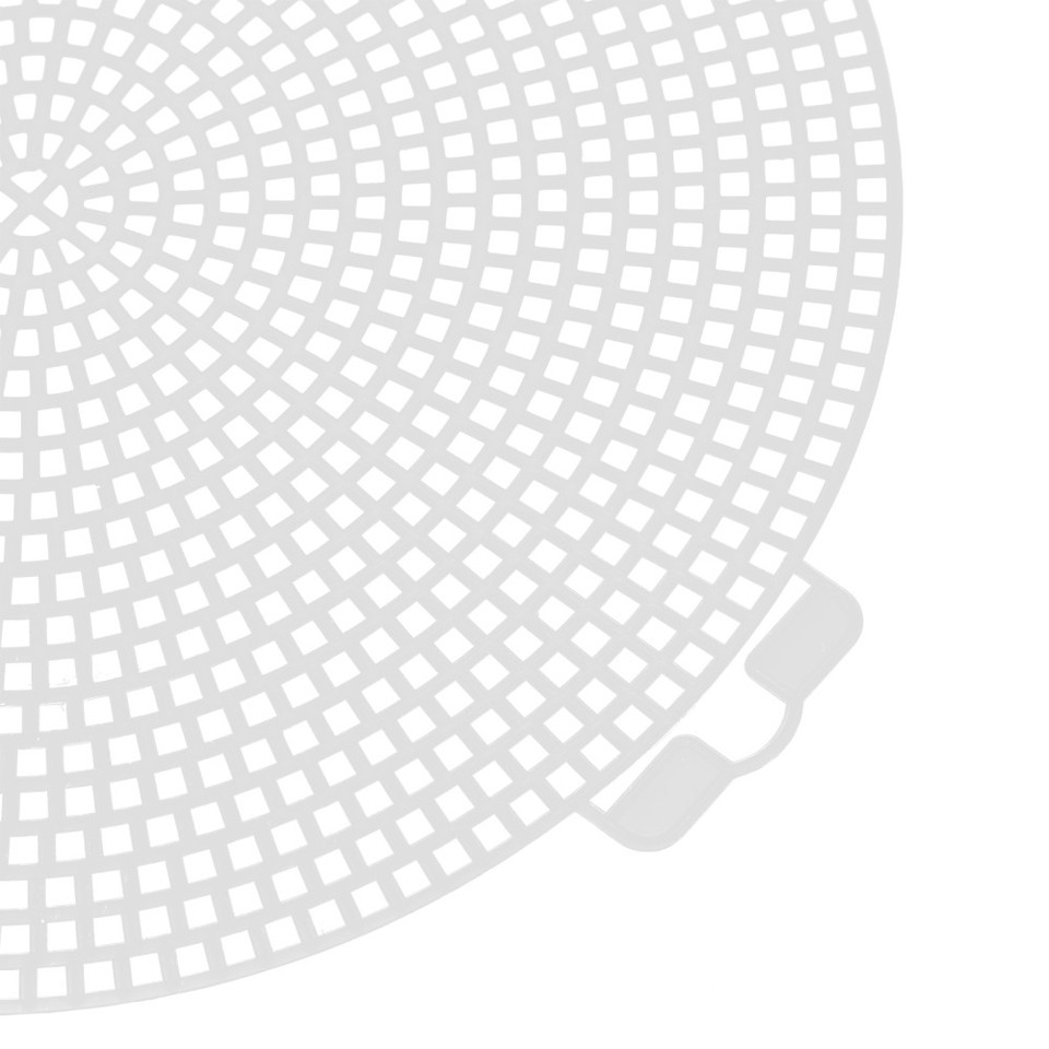 24pcs Plastic Canvas: White Plastic Mesh Sheets For Embroidery ...