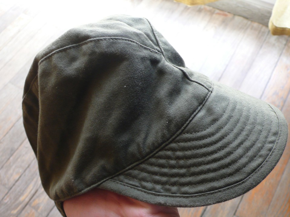 french army foreign legion F1 bigeard cap patrol combat hat OD green 55 ...