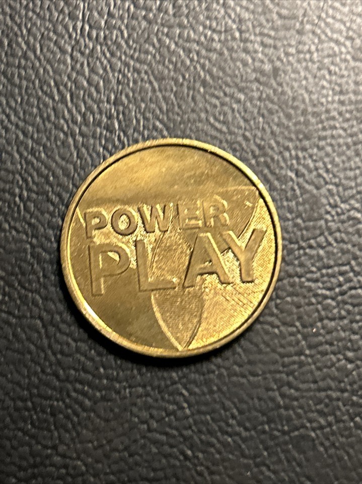 Power Play Game- Video Arcade Token f5 | eBay