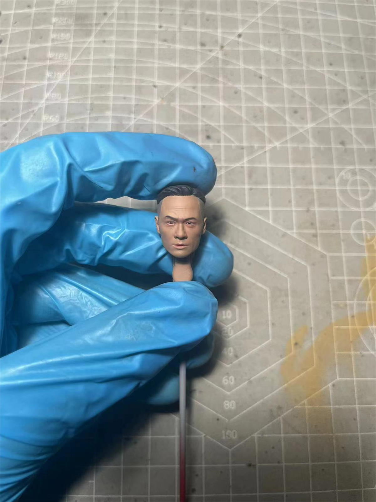 1/12 Painted Wu Zhenyu Francis NG Head Carved Model Fit 6'' ML Action ...