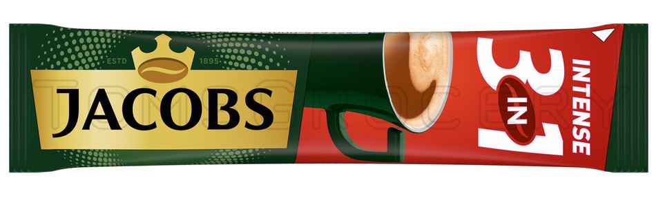 JACOBS Instant 3in1 Coffee Sticks Selection - Original, Intense, Latte ...