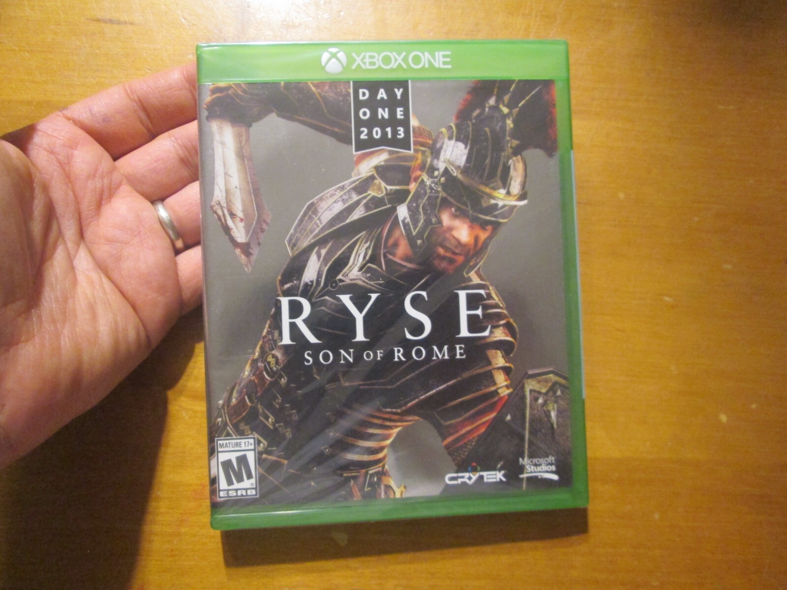 Ryse: Son of Rome XBOX ONE DAY ONE 2013 BRAND NEW FACTORY SEALED US ...
