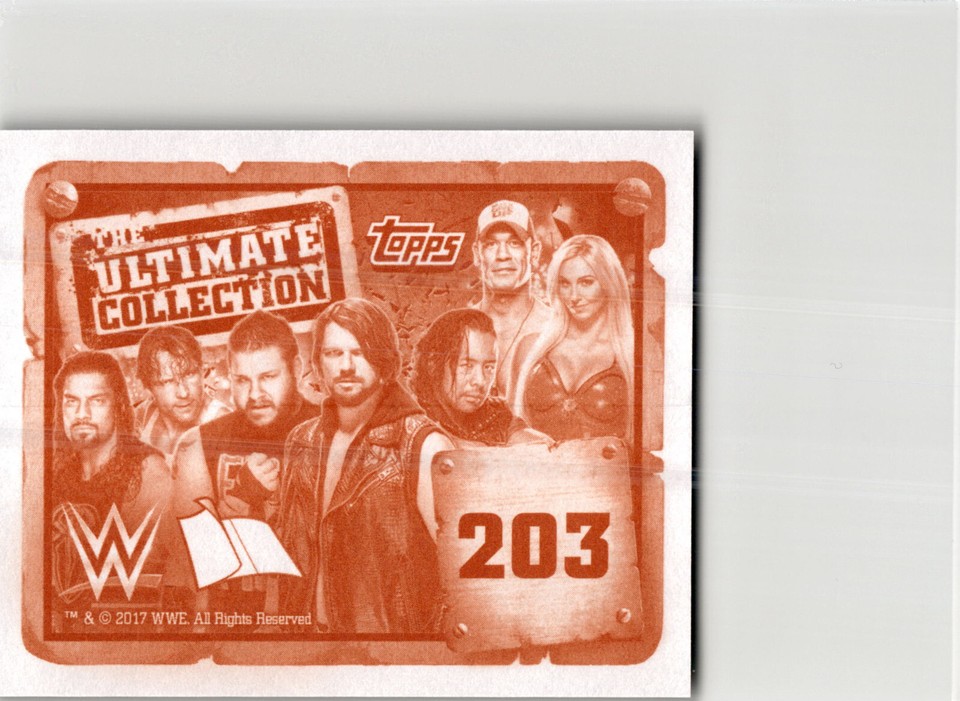 2017 Topps WWE Stickers Ultimate Collection Smackdown Womens ...