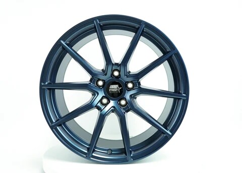 MST Flow Formed DELTA Wheels Rim 18X8.5 5X112 ET43 66.6CB Cerulean Blue ...