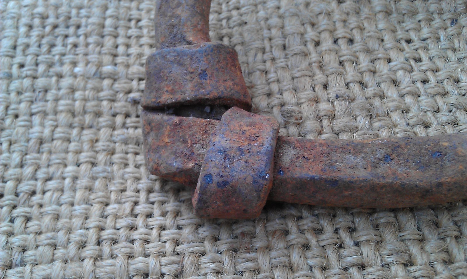 ANTIQUE WROUGHT IRON LOGGING SPIKE WOODWORK | eBay