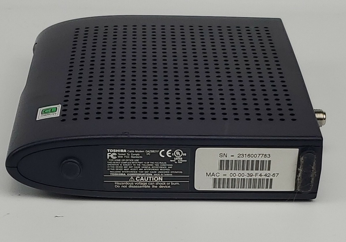 Cable Modem Back