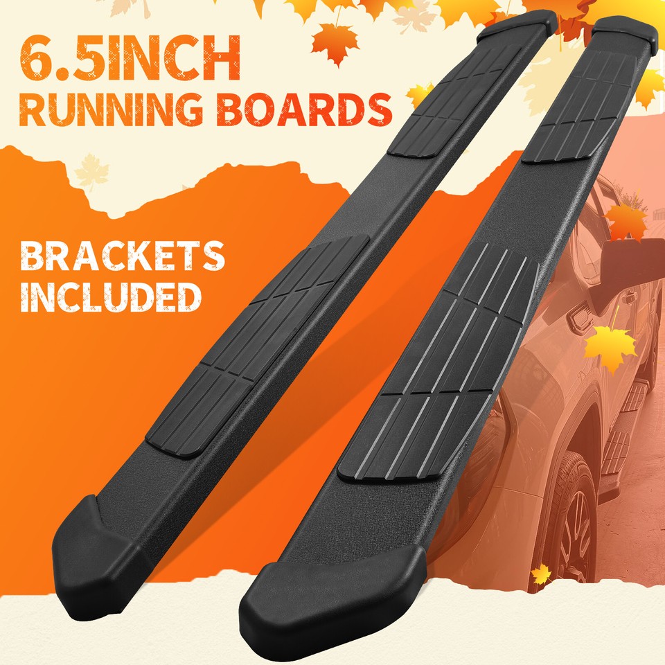 6.5 inch For 17-25 Honda Ridgeline Running Boards Truck Step Nerf Bar ...